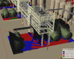 Fire and Gas Mapping Study Examples with Detect3D Software