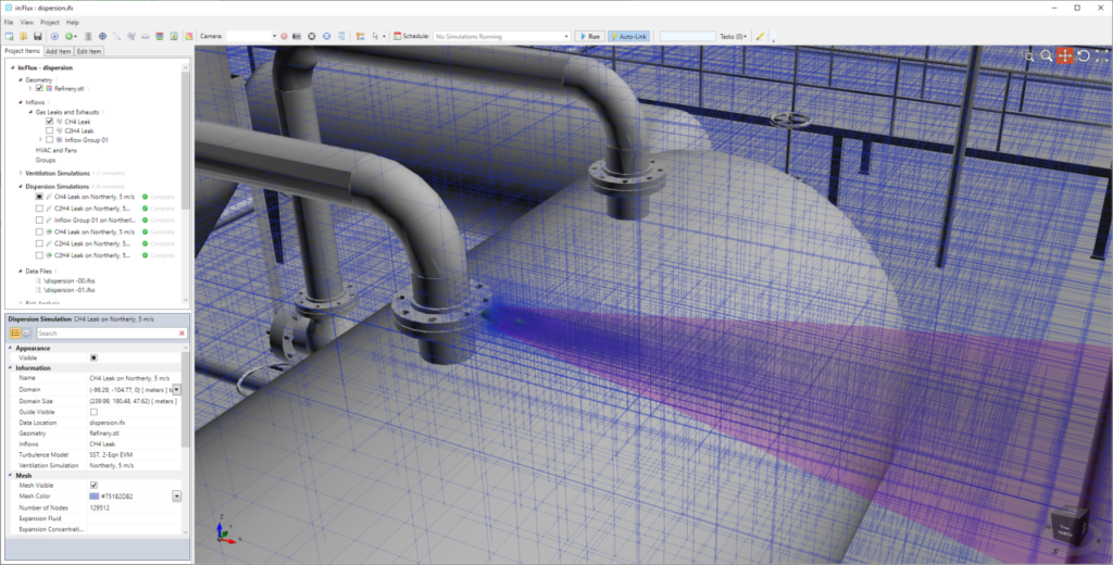 inFlux Adaptive Automated Meshing - Software for Fire and Gas Mapping ...