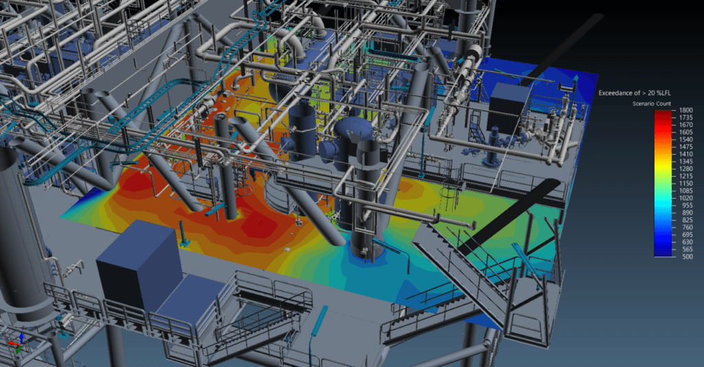 Public Risk Data Set for Risk-Based Gas Mapping - Software for Fire and Gas Mapping and CFD Analysis